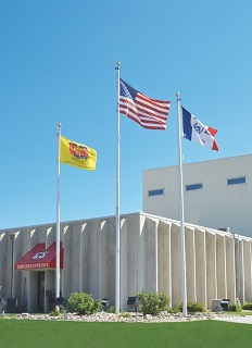 Commercial Flagpoles for Sale - Internal and External Halyard