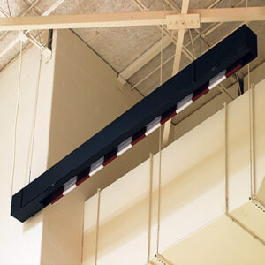 Vertical or Horizontal Motorized U.S. Gym Flag