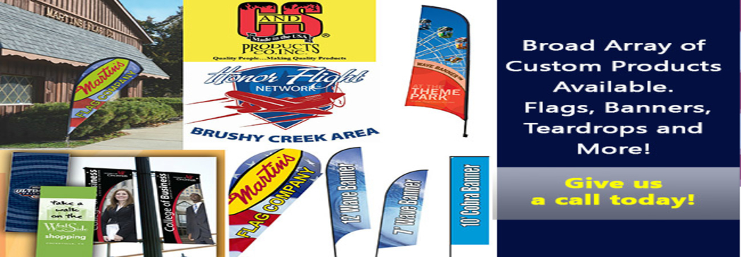 Quality Custom Nylon Flags-All sizes-Made in USA